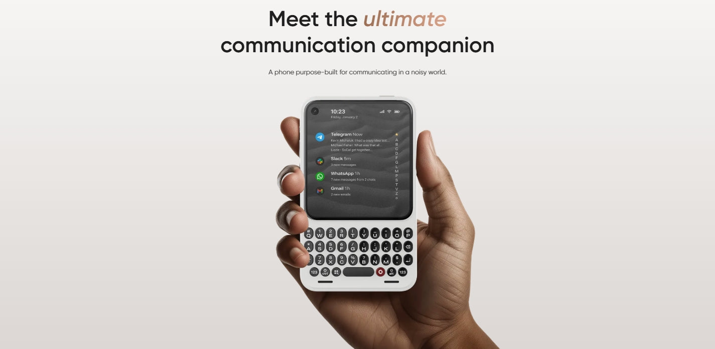 Clicks Communicator – Telefonul care rescrie comunicarea digitală ajun ...